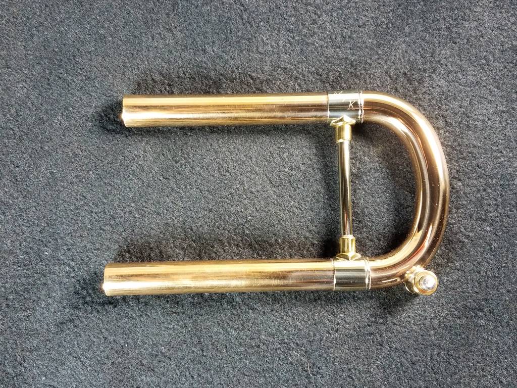 Bach Trumpet Tuning Slide (Lacquer Finish, Bb Standard Weight Bronze SR ...