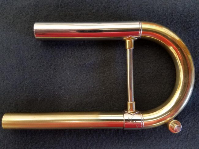 Bach Trumpet Tuning Slide (Raw Finish, Bb Lightweight Reverse, Yellow ...