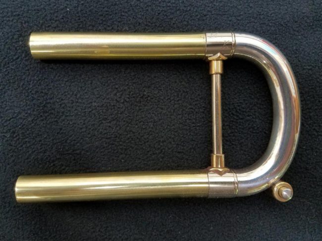 Bach Bb BSE-ML Lightweight Tuning Slide (Silver plate, Semi-Round ...