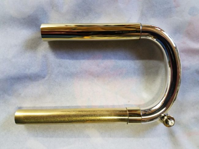 Yamaha Z Bb YSE-ML Trumpet Tuning Slide (Raw Finish, Sterling Silver ...