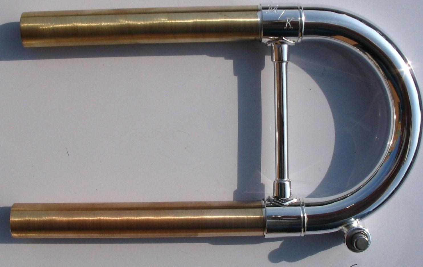 Bach Trumpet Tuning Slide (Silver Plated, Bb Standard Weight, Bronze SR ...