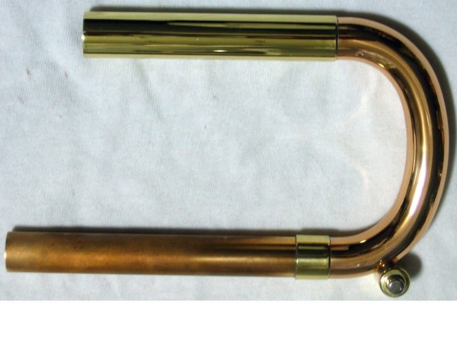 Yamaha Z Bb YSE-ML Trumpet Tuning Slide (Raw Finish, Bronze, SE series ...